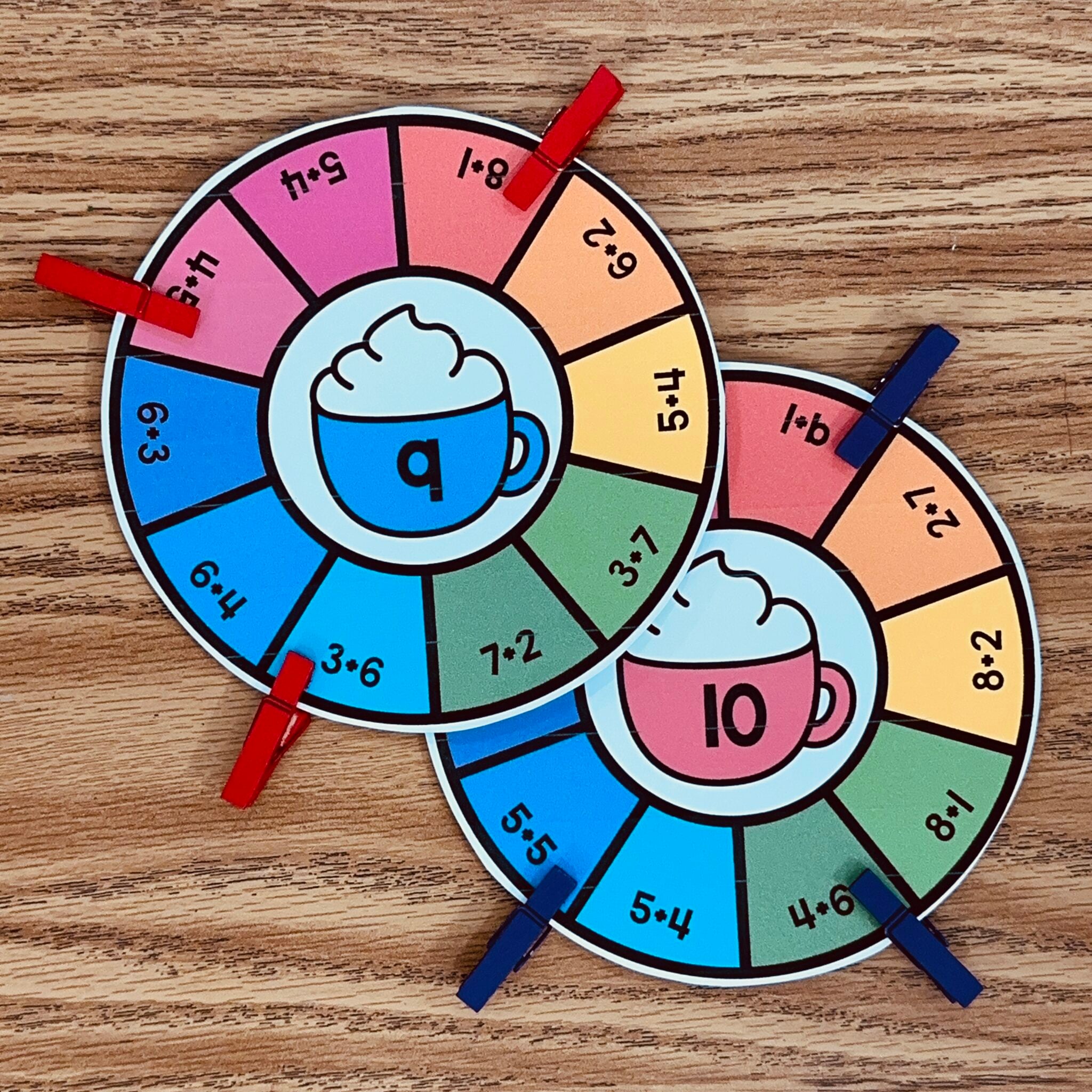 Hot Chocolate Winter Theme Day Addition Circles Math Center - Simply ...