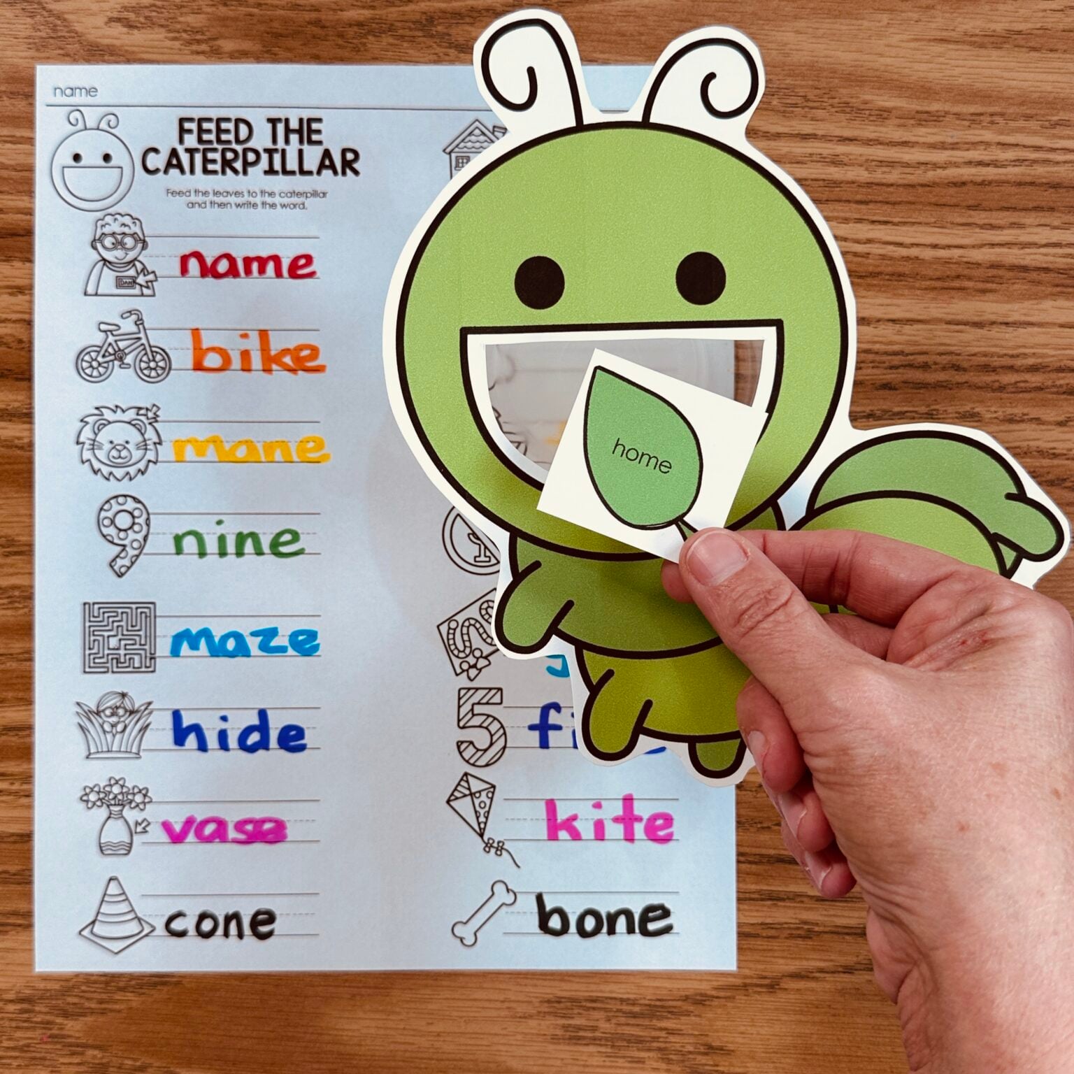 The Hungry Caterpillar Feed The Caterpillar Literacy Center - Simply ...