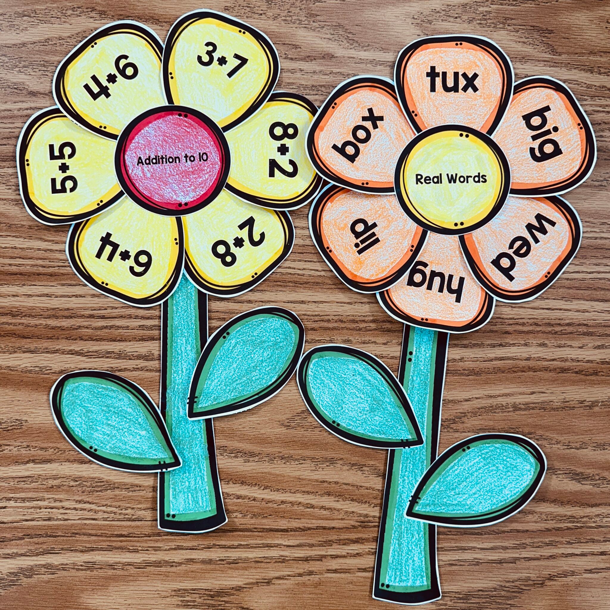 Editable Flower Spring Craft - Simply Kinder + Printable Membership