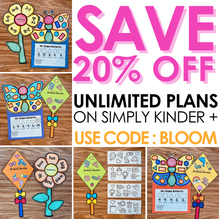 S Blends Worksheets - Simply Kinder Plus