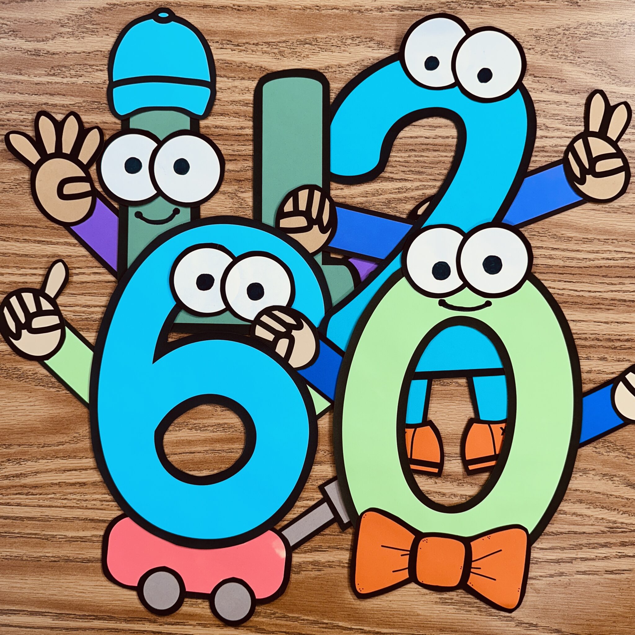 Number People Crafts - Simply Kinder + Printable Membership