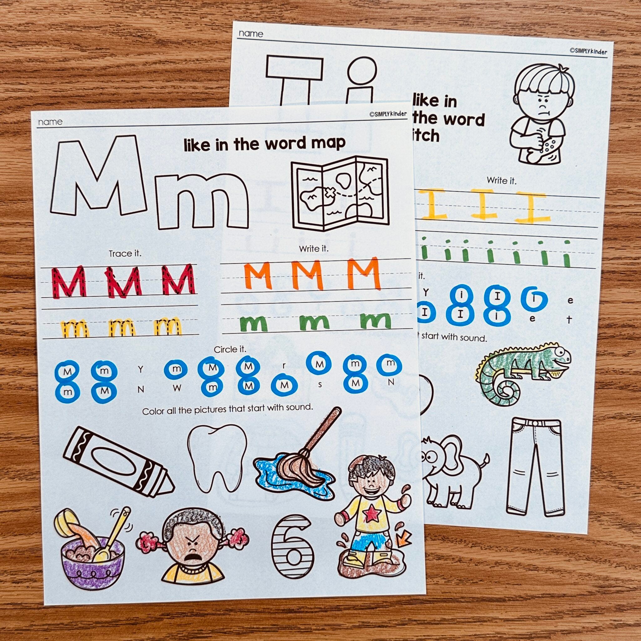 Alphabet Printables - Simply Kinder + Printable Membership