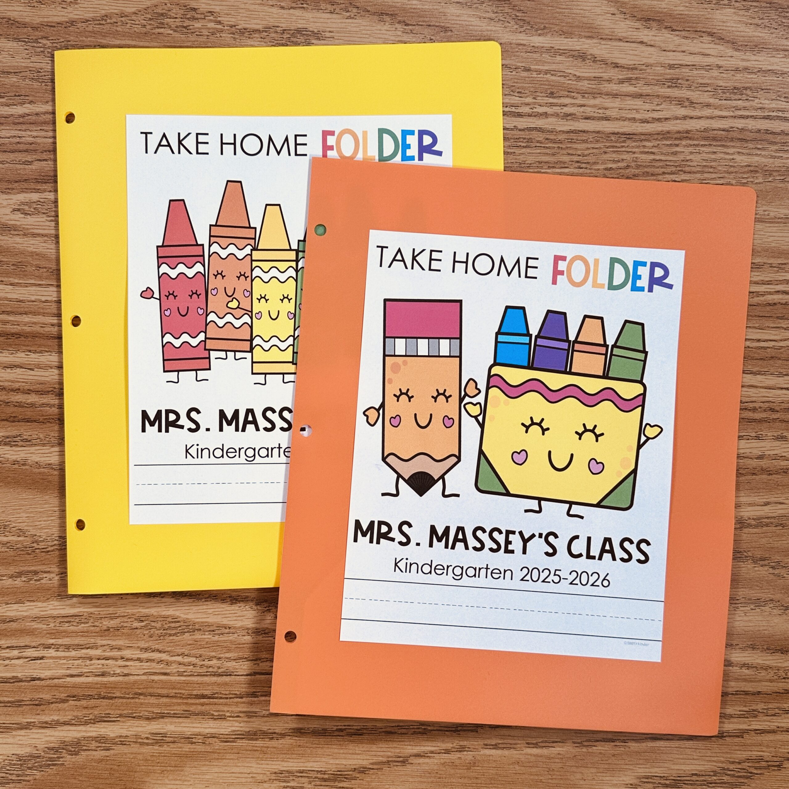 Take Home Folder Covers - Simply Kinder + Printable Membership