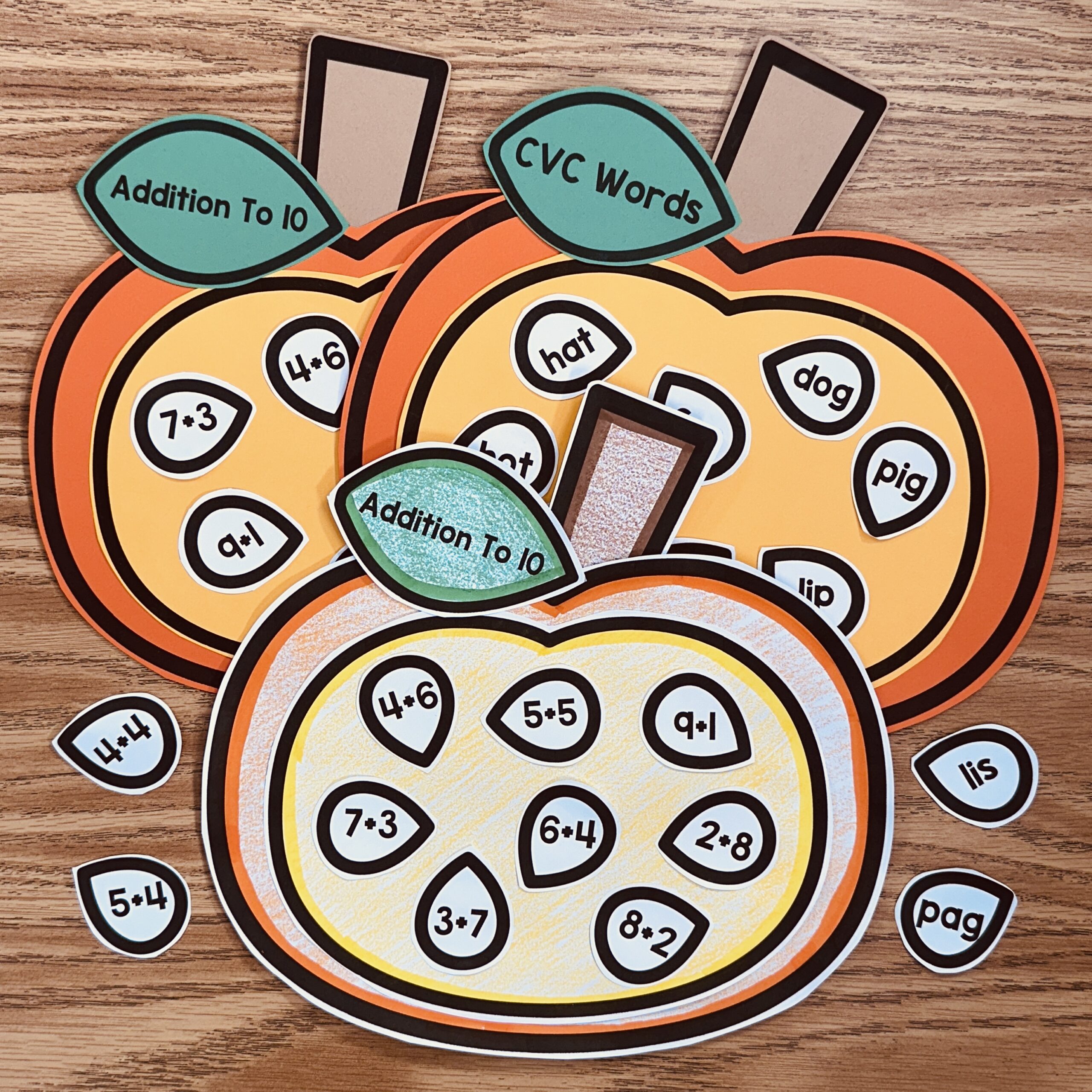 Pumpkin Editable Name Craft, Fall Craft - Simply Kinder + Printable ...