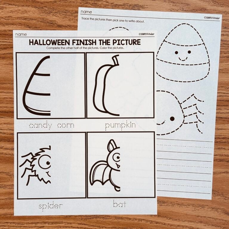 October Fine Motor Printables - Simply Kinder + Printable Membership