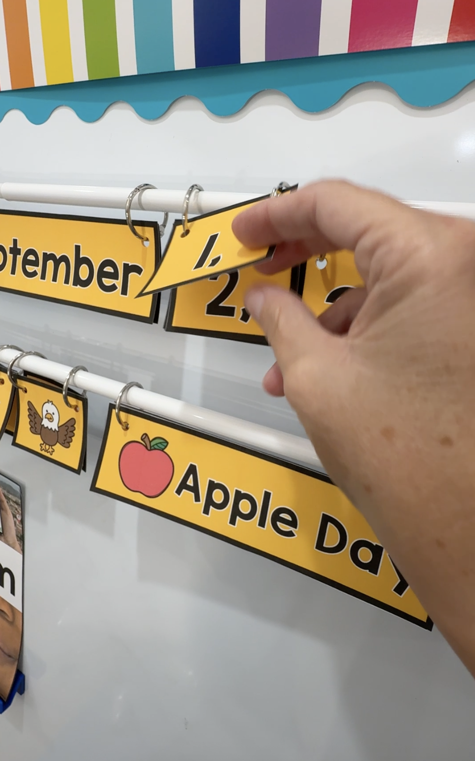 Pencil Flip Editable Calendar - Simply Kinder + Printable Membership