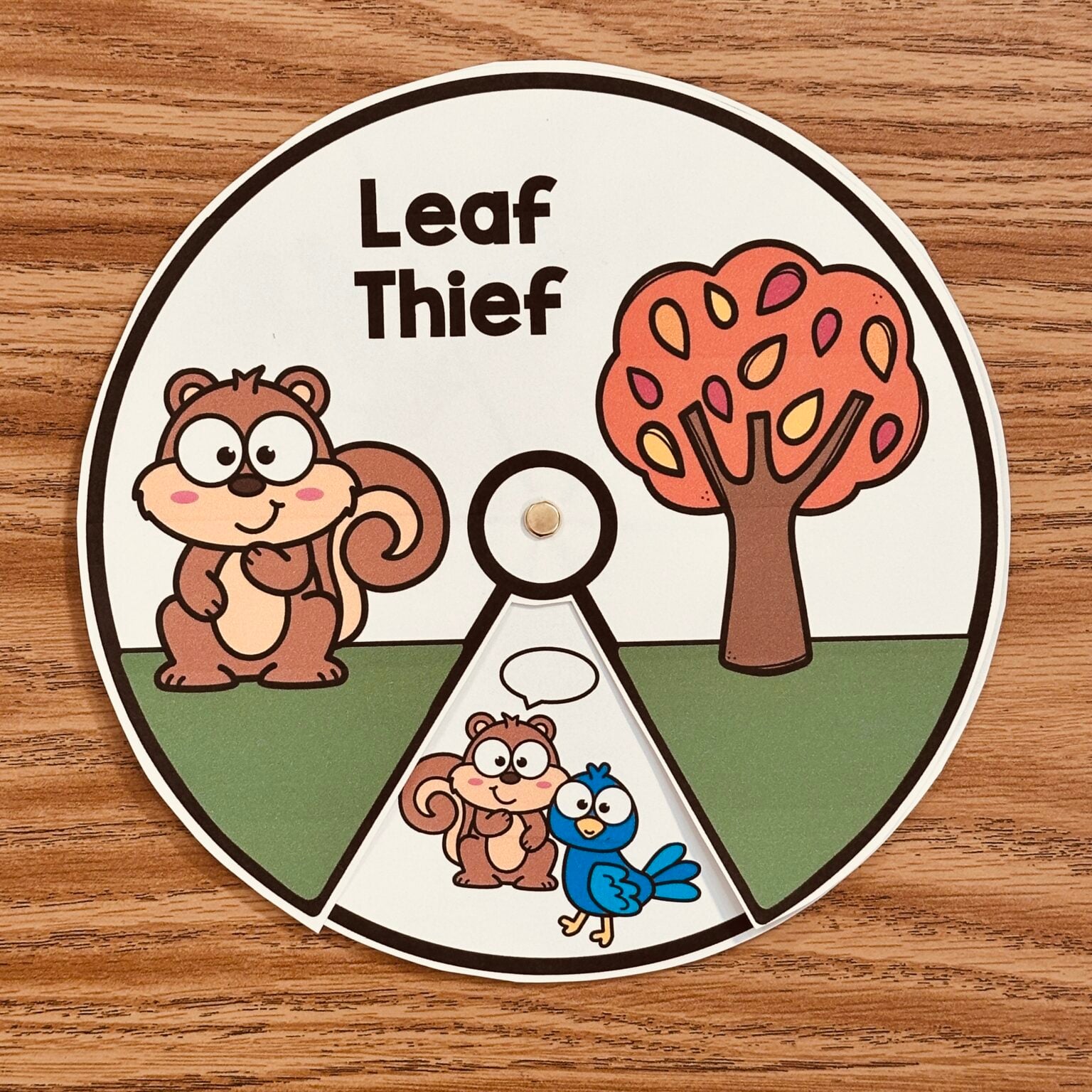 The Leaf Thief Story Wheel - Simply Kinder + Printable Membership