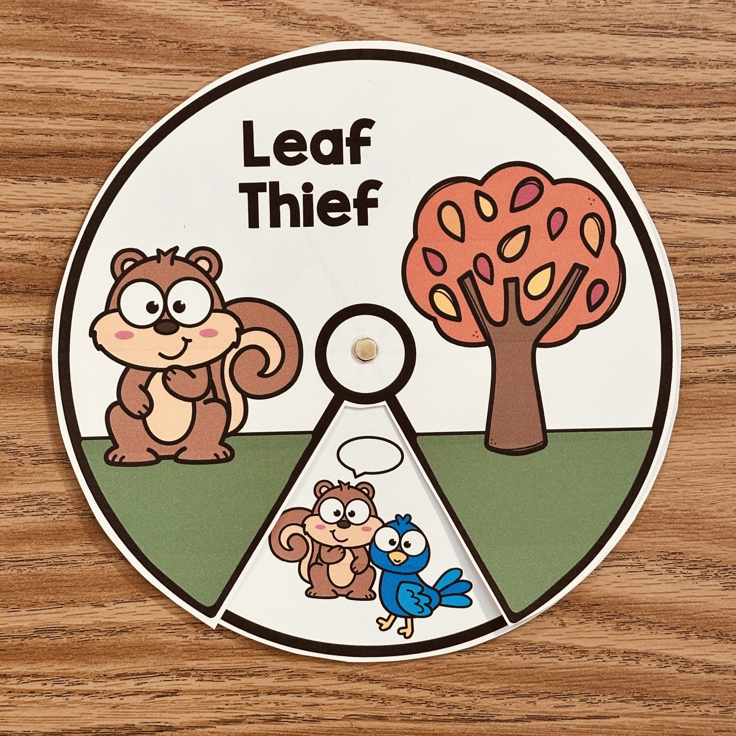 The Leaf Thief Story Wheel - Simply Kinder + Printable Membership