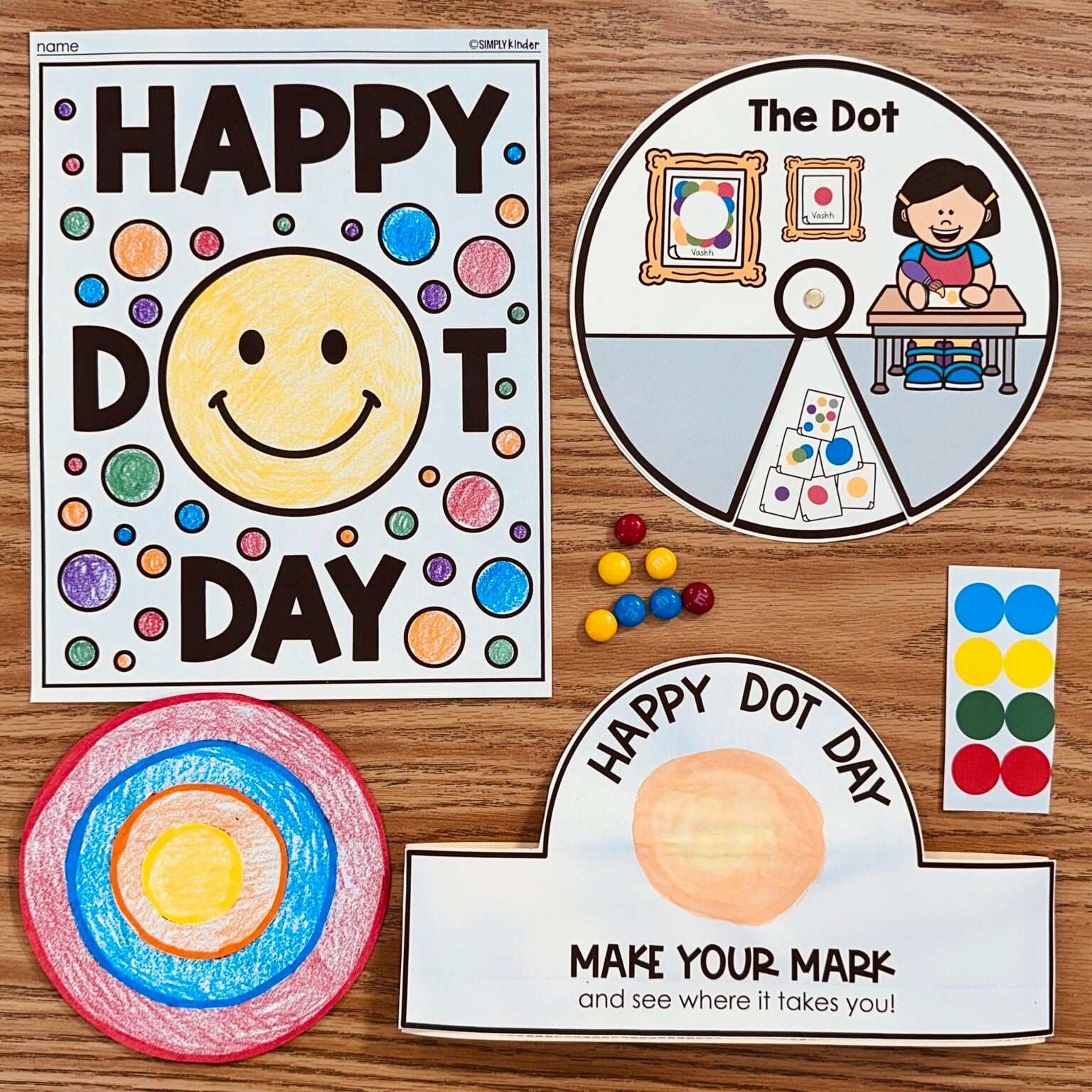 The Dot Book Companion - Simply Kinder + Printable Membership