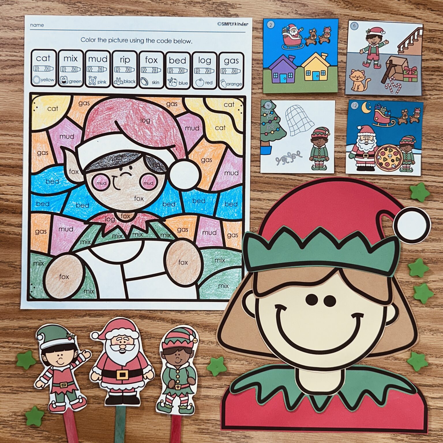 How To Catch An Elf Book Companion - Simply Kinder + Printable Membership