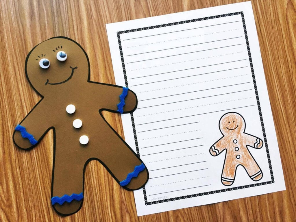FREE Gingerbread Exchange Printable - Simply Kinder + Printable Membership