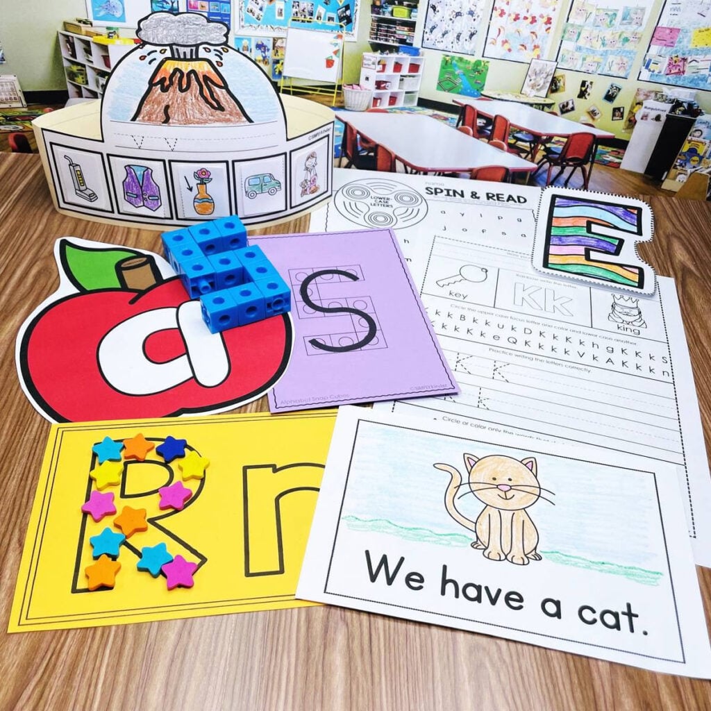 Free Alphabet Activities - Simply Kinder + Printable Membership