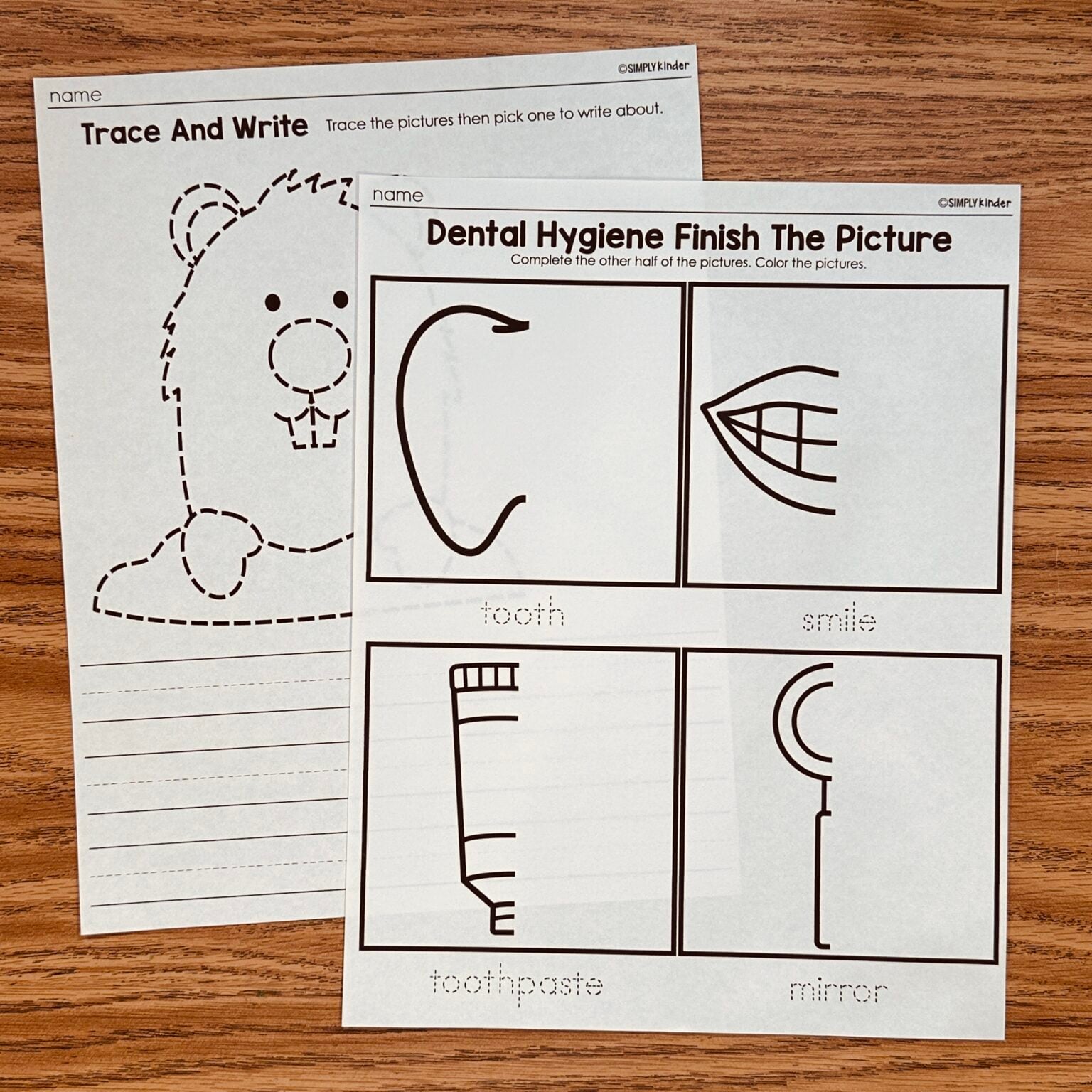 February Fine Motor Printables - Simply Kinder + Printable Membership