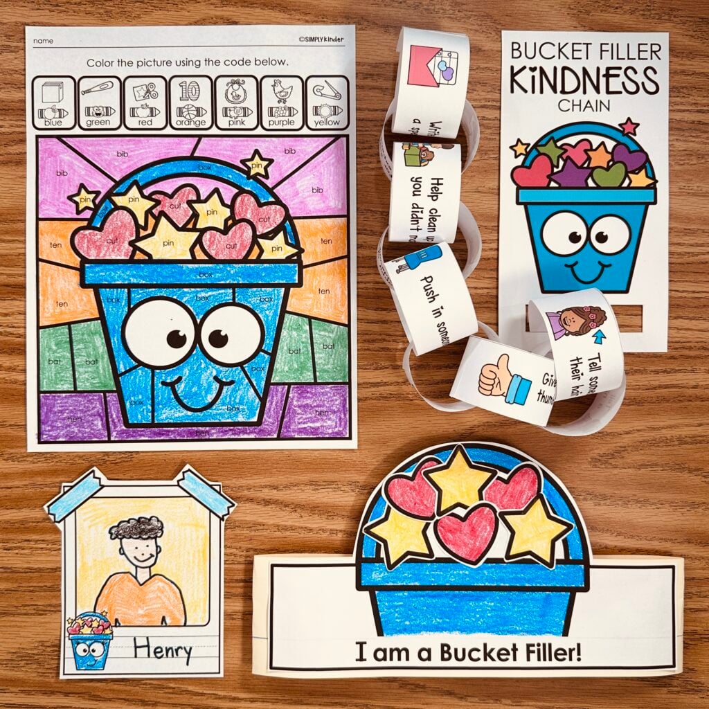 Bucket Fill Book Companion - Simply Kinder + Printable Membership