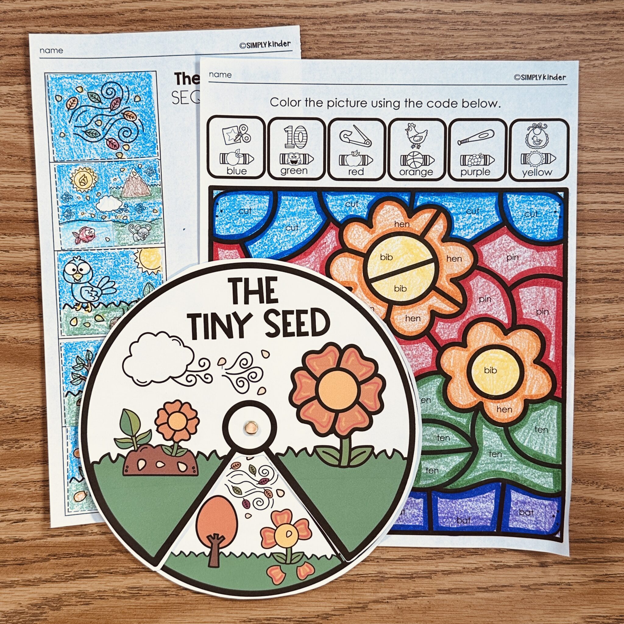 The Tiny Seed Book Companion - Simply Kinder + Printable Membership