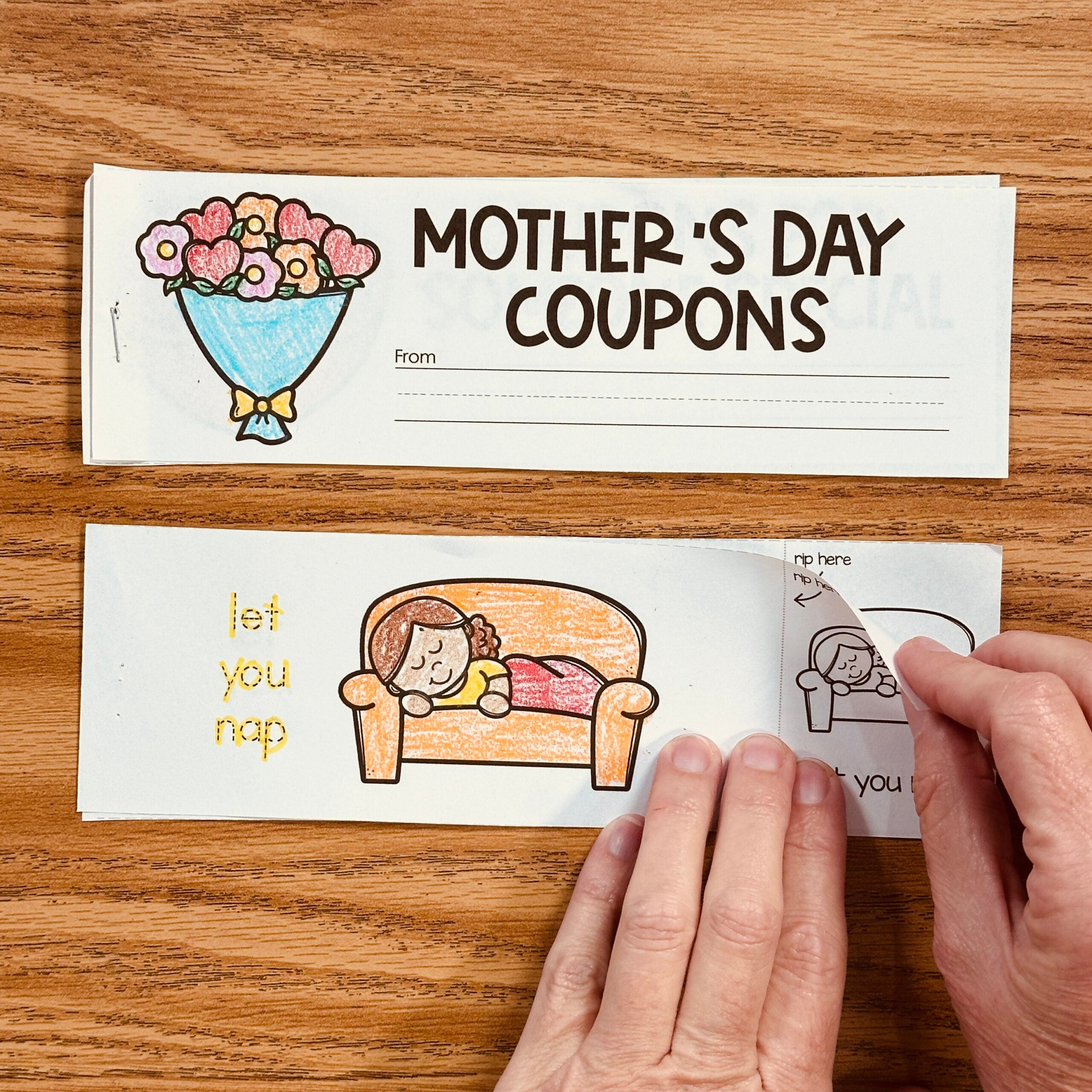 Mother’s Day Coupon Book - Simply Kinder + Printable Membership