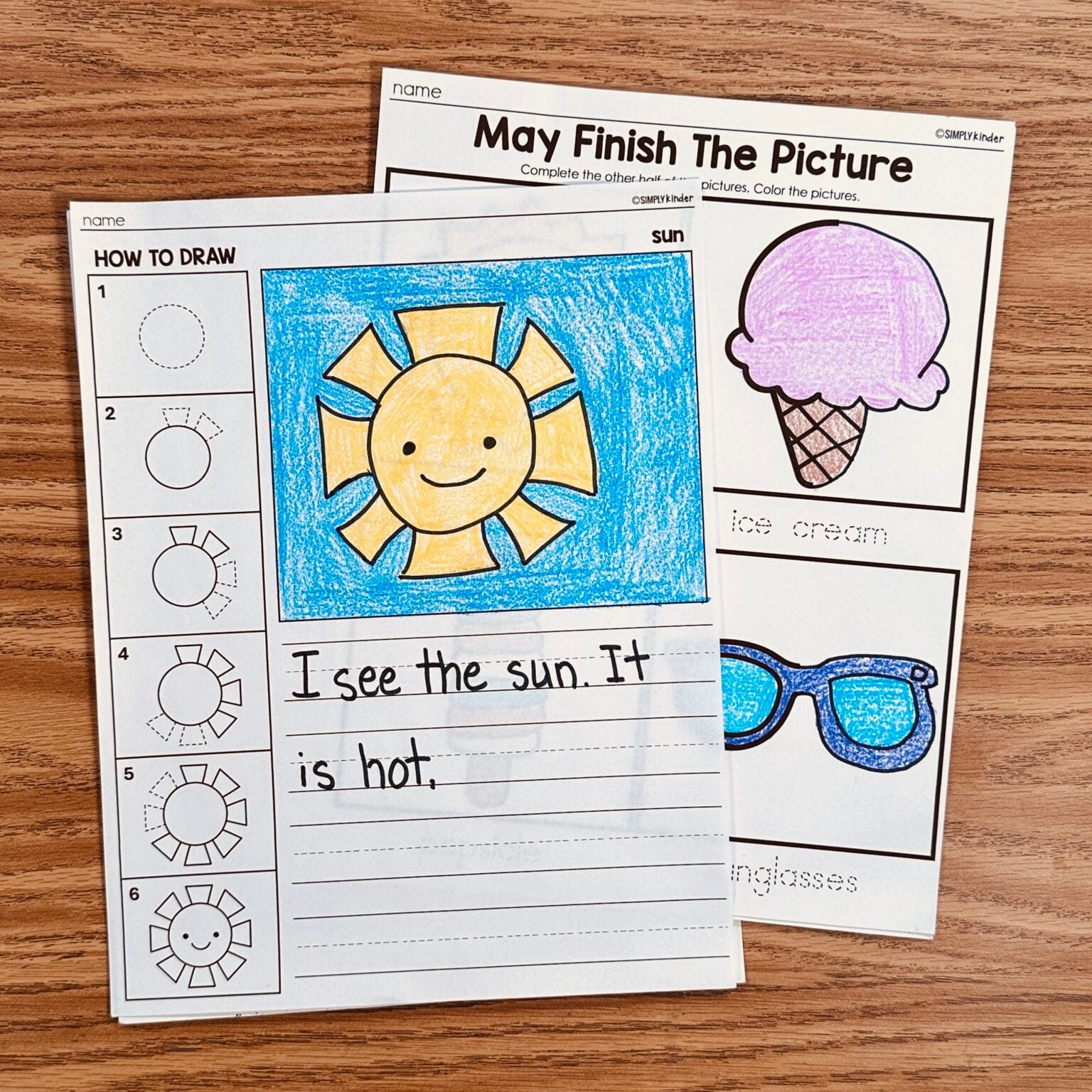 May Fine Motor Printables - Simply Kinder + Printable Membership