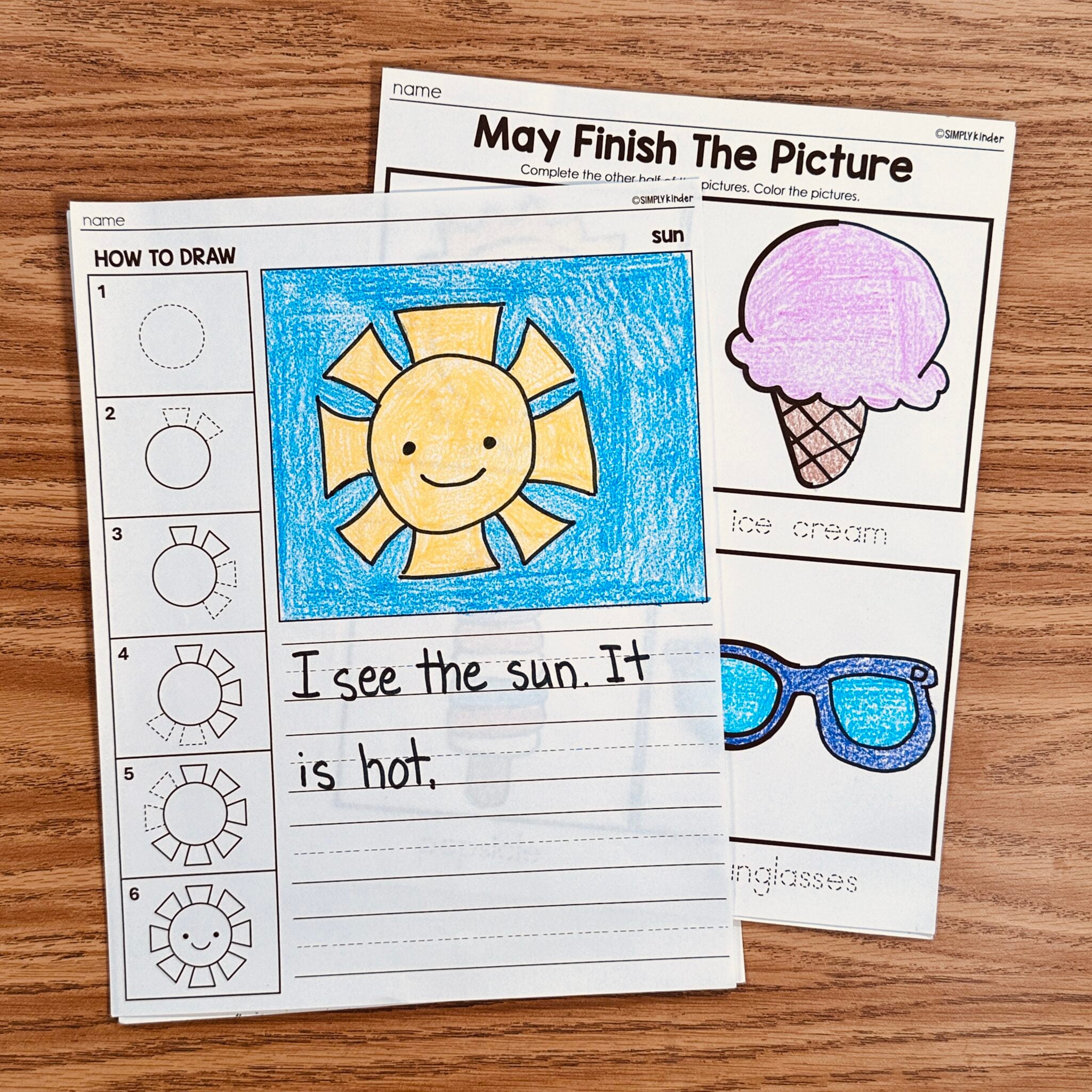 May Fine Motor Printables - Simply Kinder + Printable Membership