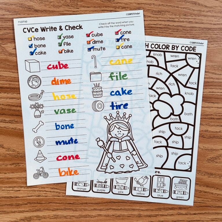 Fairy Tale Day Literacy Printables - Simply Kinder + Printable Membership
