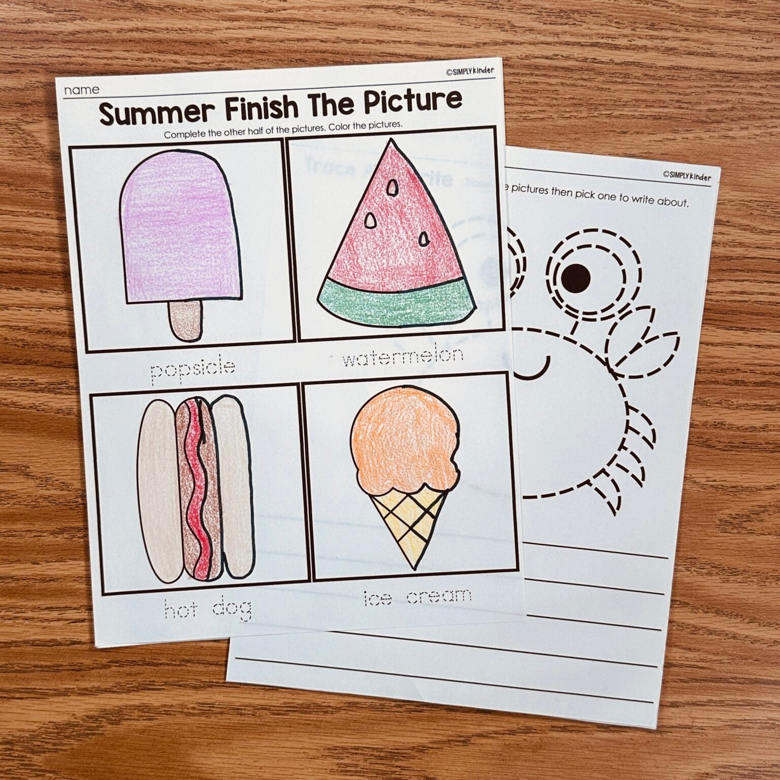 June Fine Motor Printables - Simply Kinder + Printable Membership